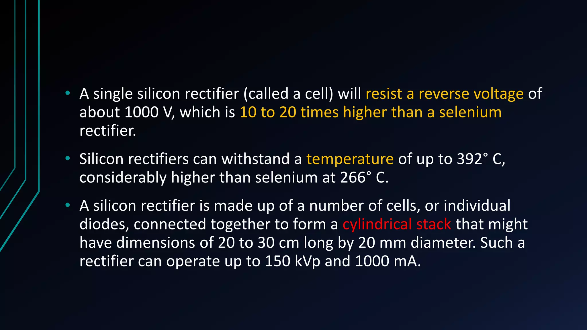Rectifiers | PPTX