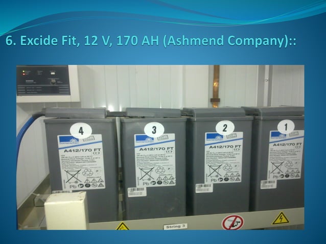 Rectifiers and Back up Batteries at Telecom Sites | PDF | Consumer ...