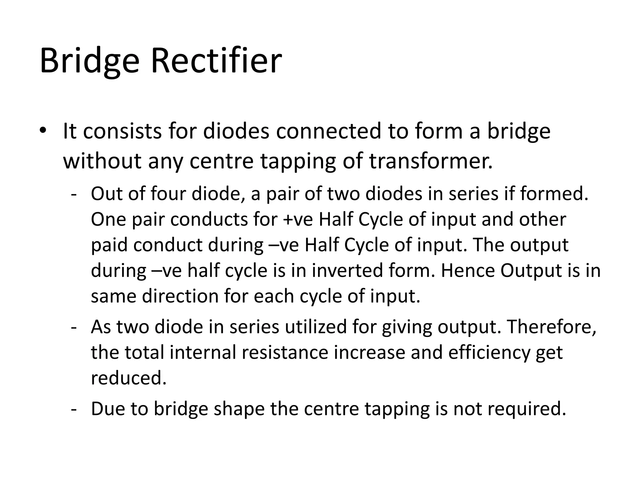 Rectifiers and Filter Circuits | PPTX