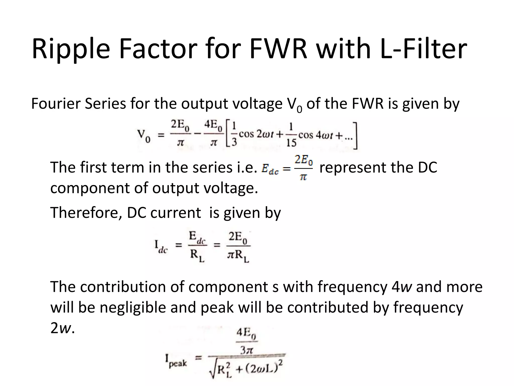 Rectifiers and Filter Circuits | PPTX