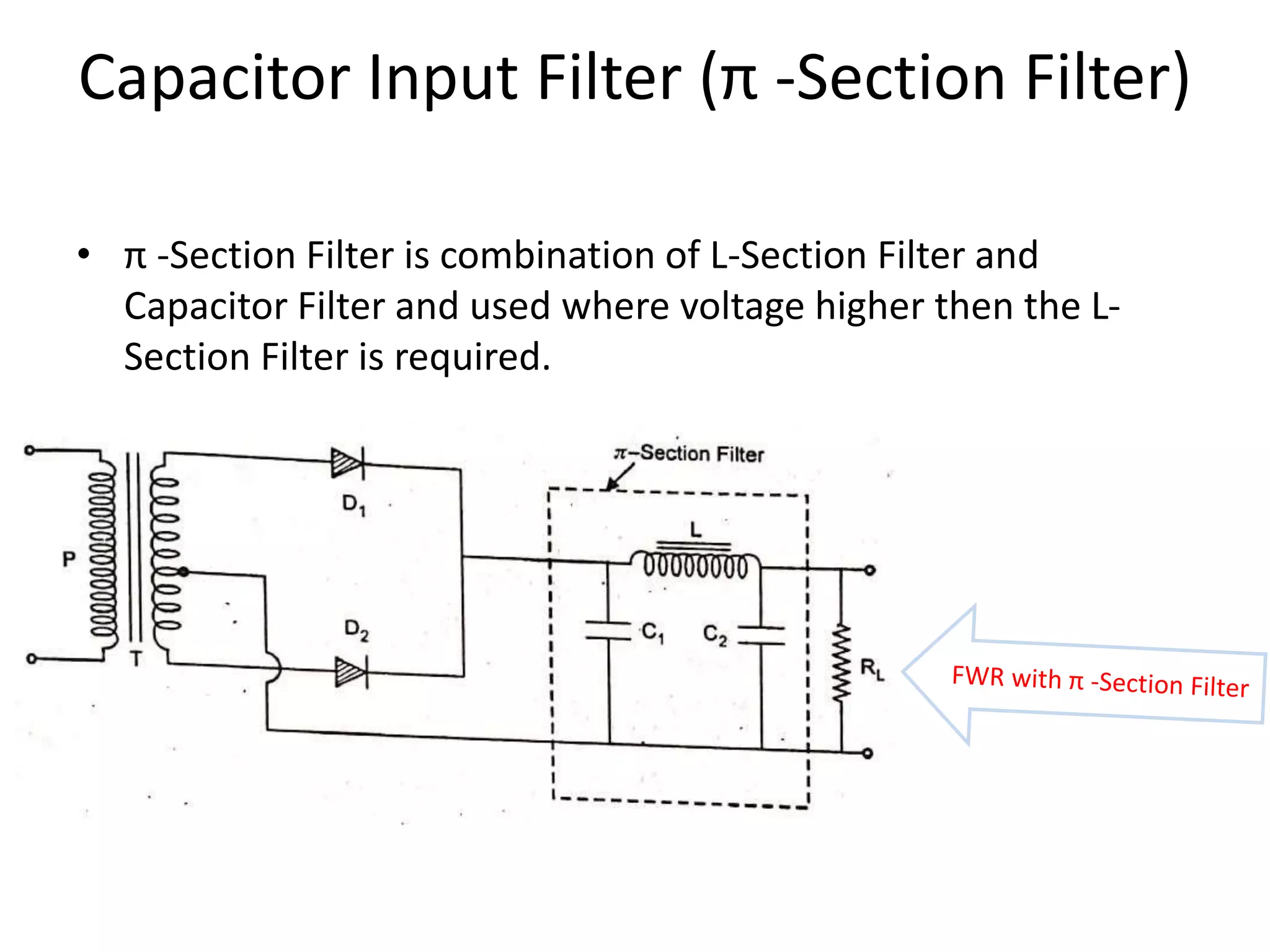 Rectifiers and Filter Circuits | PPTX