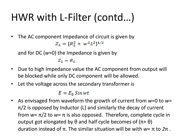 Rectifiers and Filter Circuits | PPTX | Consumer Electronics | Technology & Computing