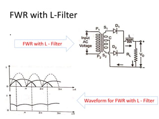 Rectifiers and Filter Circuits | PPTX