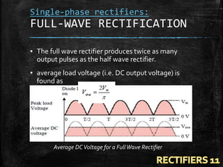 Rectifiers new | PPT