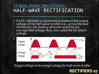 Rectifiers new | PPT