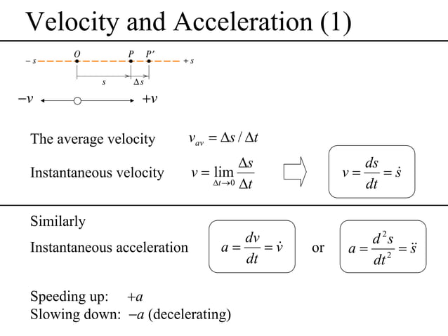 Rectilinear motion | PPT