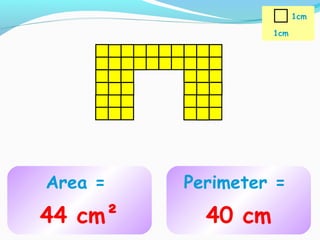 Rectilinear perimeter area | PPT