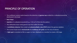 Rectilinear Scanner in Nuclear Medicine.pptx