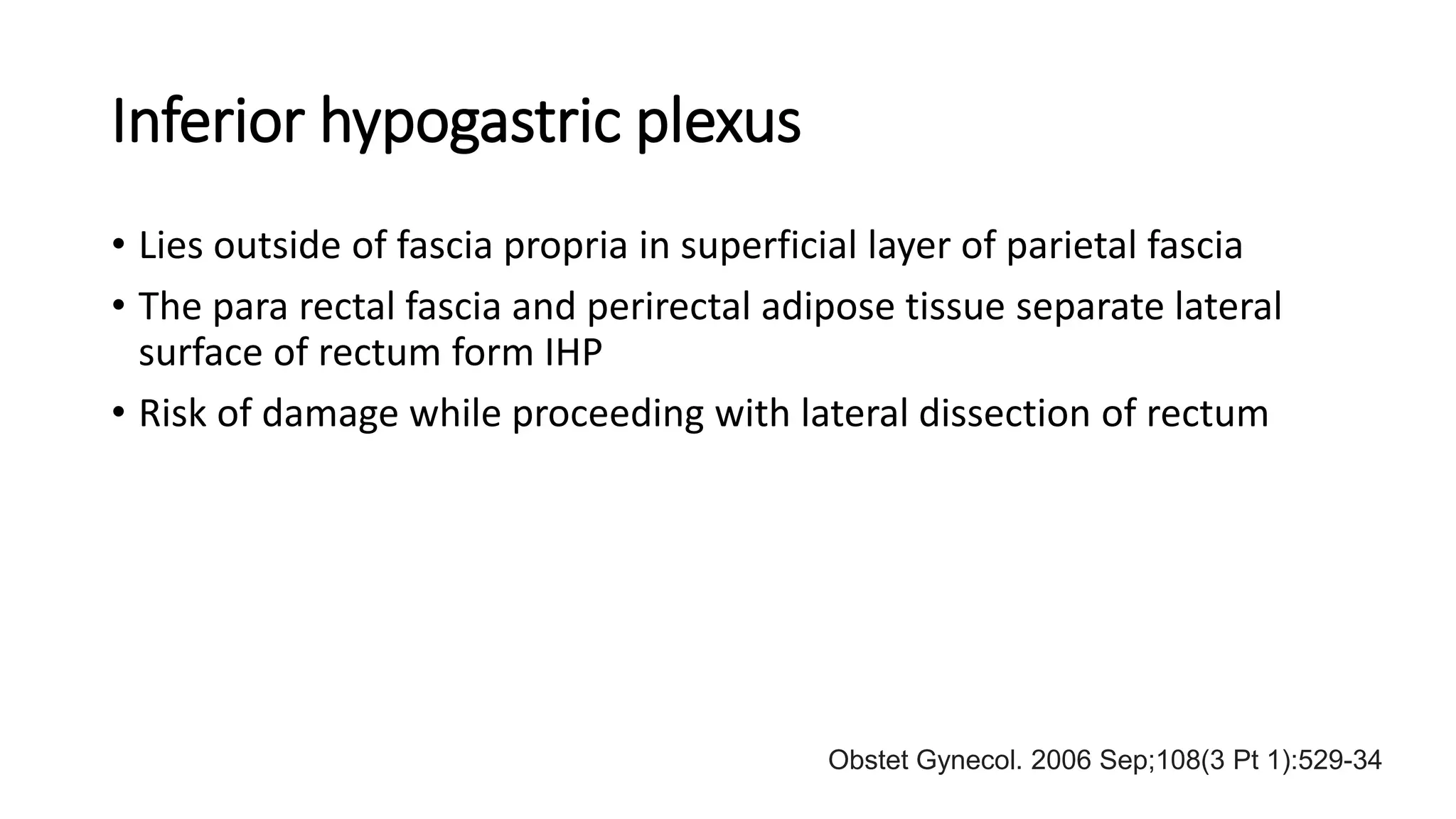 surgical anatomy of rectum | PPTX