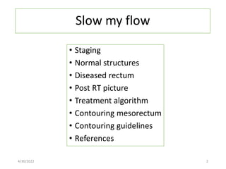 RADIOLOGY OF CANCER RECTUM | PPTX