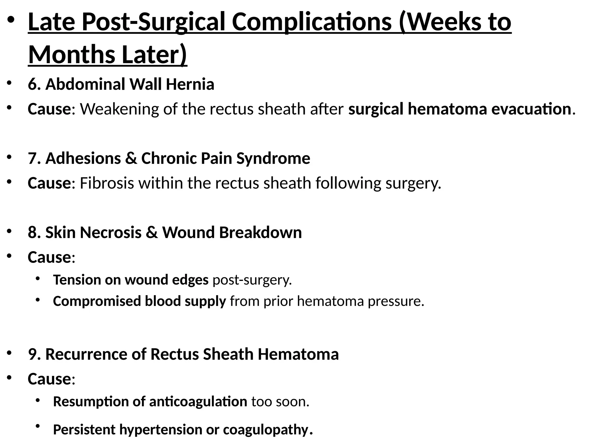 rectus sheath hematoma. surgical aspect | PPT