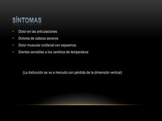 Recuperación de la dimensión vertical | PPTX