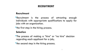Recurement for Human Resource Management.ppt
