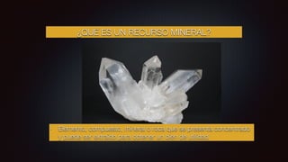 Recursos minerales | PDF