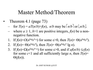 Recurrence and master theorem | PDF