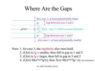 Recurrence and master theorem | PDF
