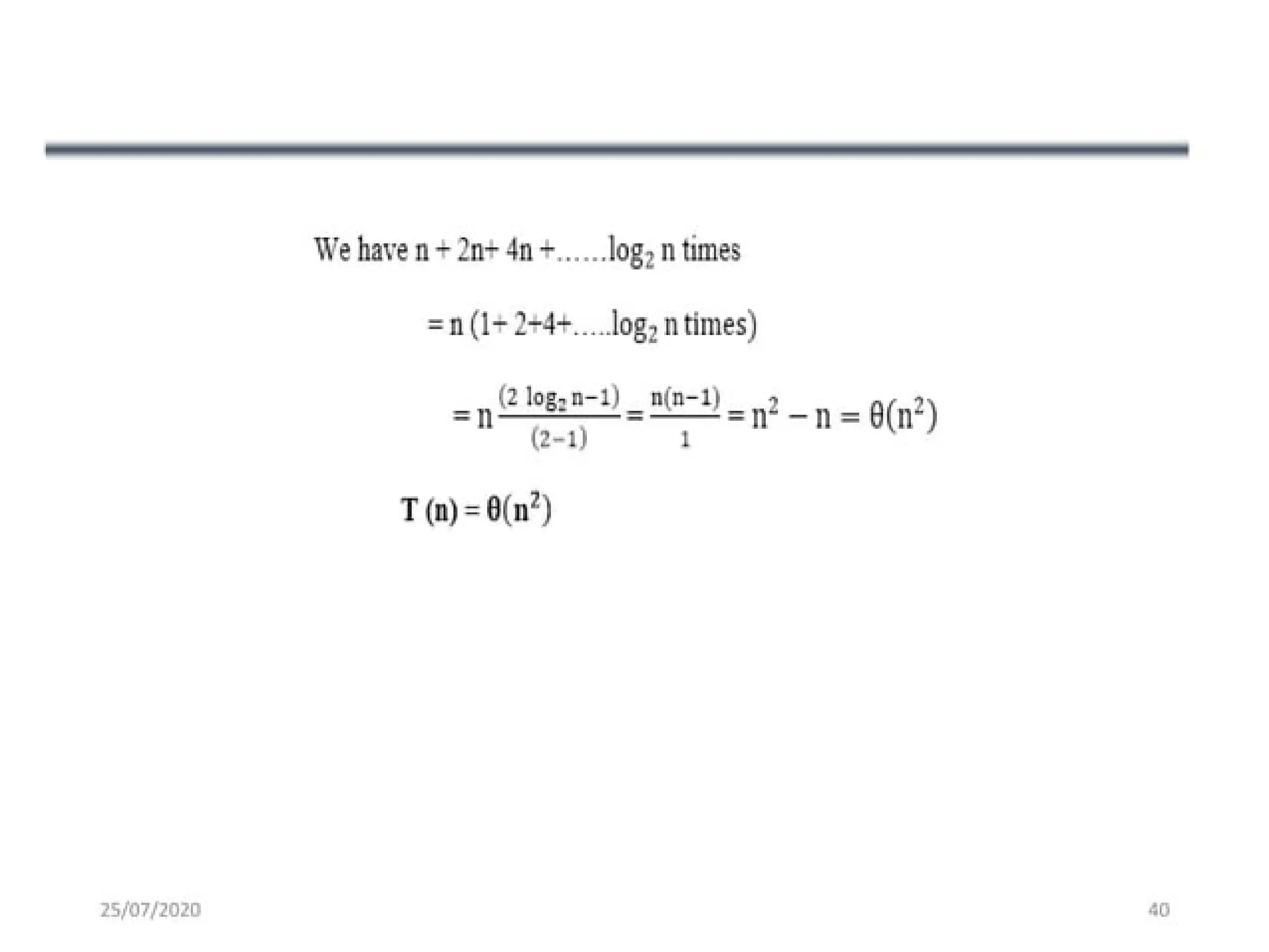 Design and Analysis of Algorithms - Recurrence Equation.pptx