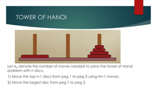 Modeling with Recurrence Relations | PPTX