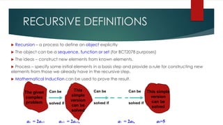 Modeling with Recurrence Relations | PPTX