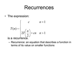 Recurrence relationclass 5 | PPT