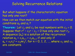 RecurrenceRelations.ppt