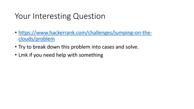 Recurrence relationships | PPTX | Programming Languages | Computing