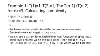 Recurrence relationships | PPTX