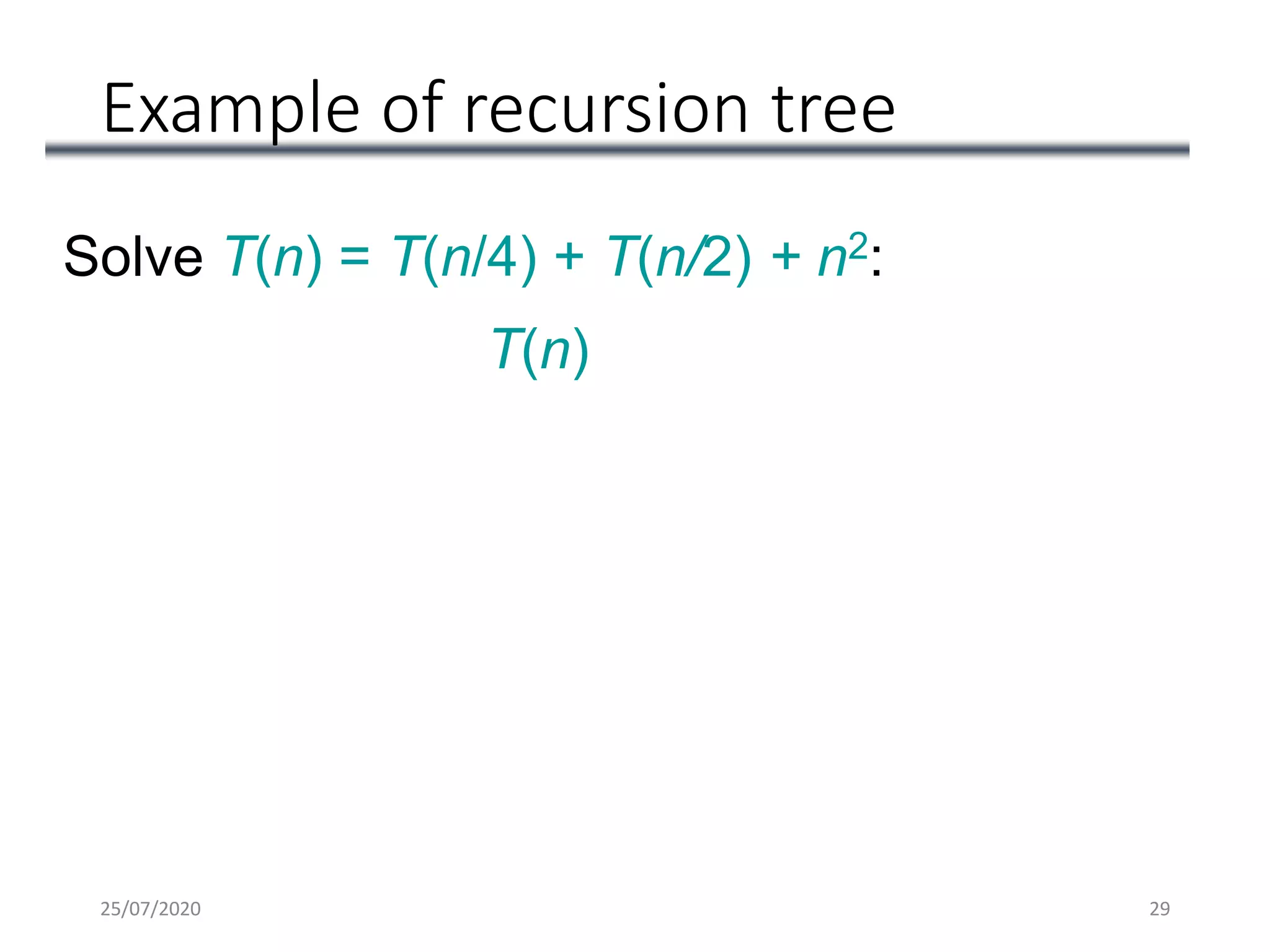 Recurrence relation solutions | PDF