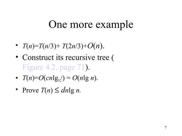 Recurrence theorem | PPT