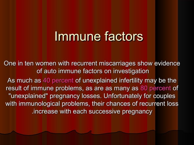 Recurrent miscarriage guidelines | PPT