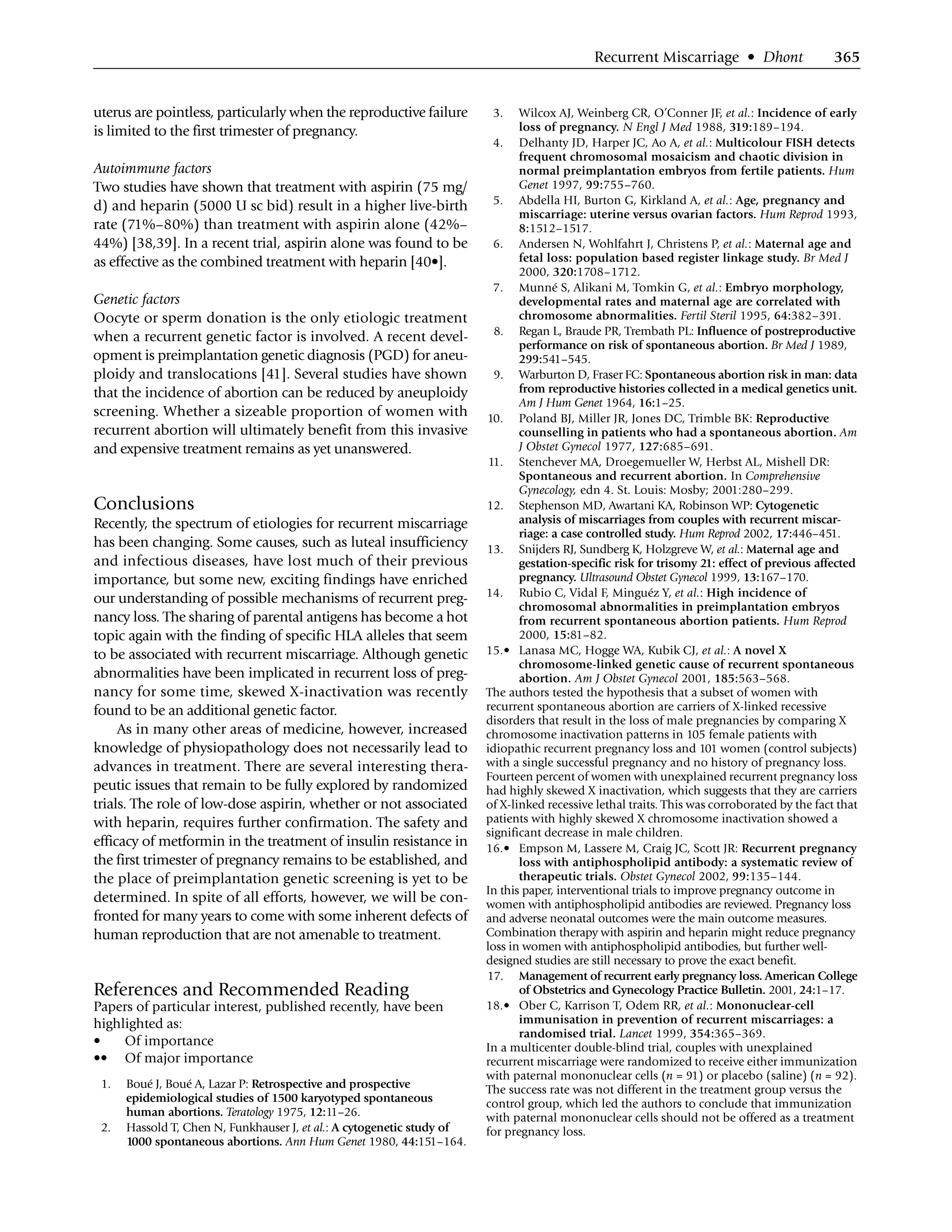 Miscarriage | PDF