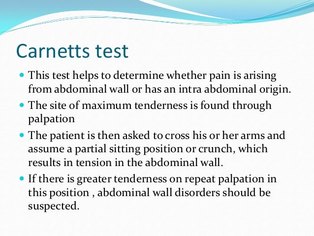Recurrent abdominal pain