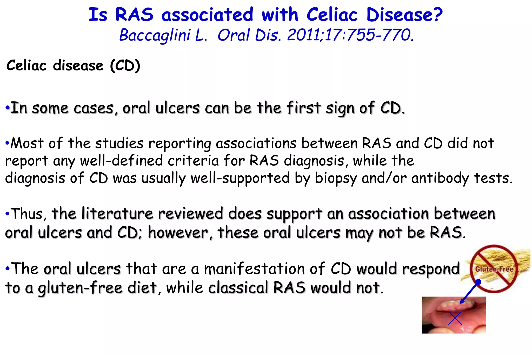 Recurrent aphthous stomatitis | PPTX