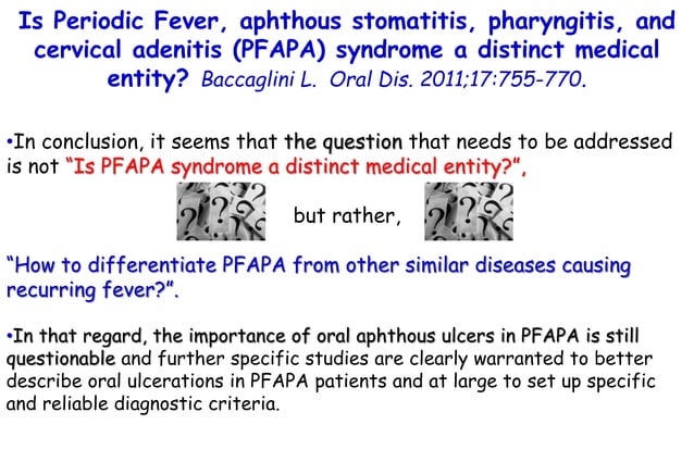 Recurrent aphthous stomatitis | PPTX