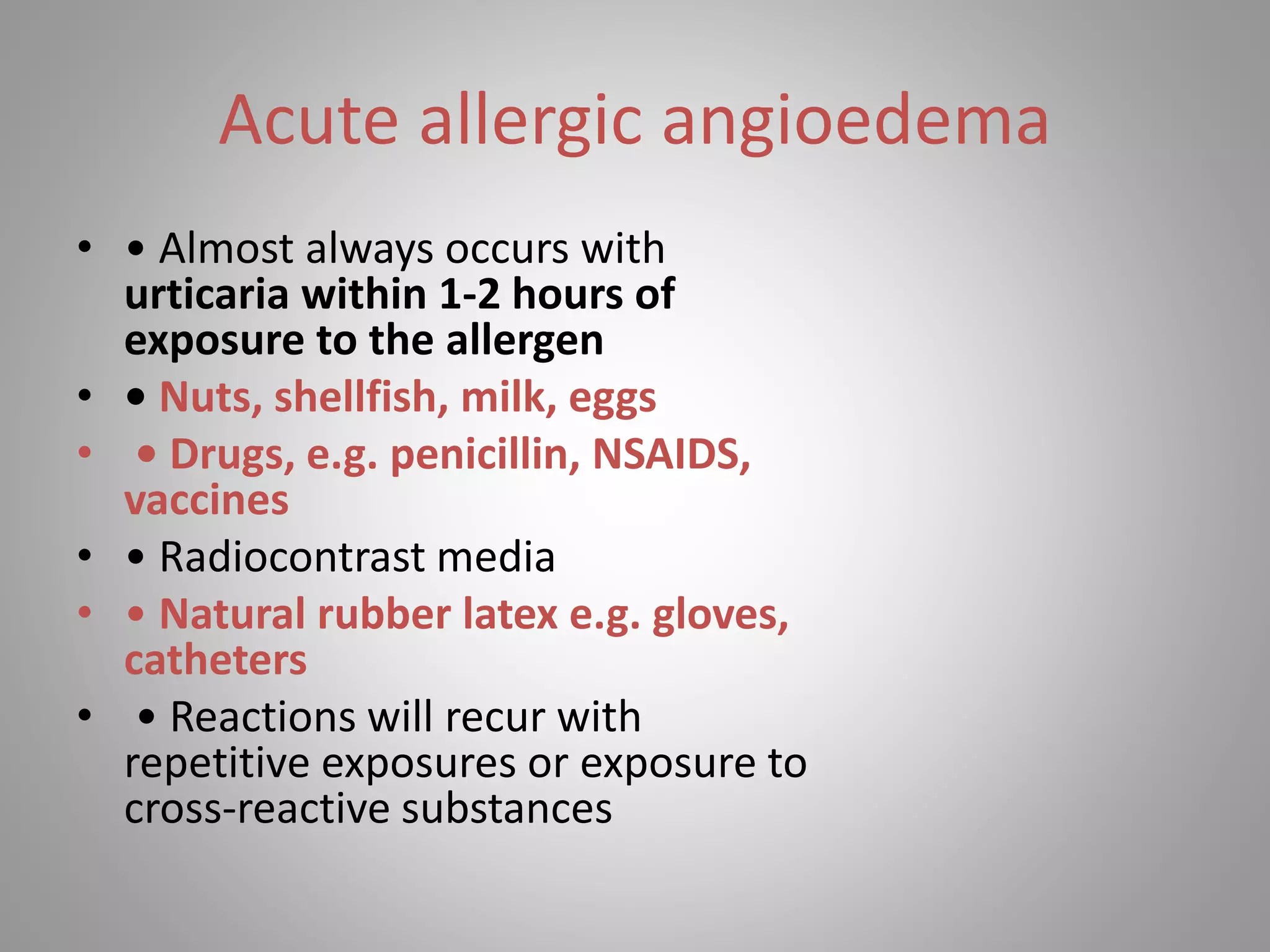 Allergic and Immunologic Diseases of Oral Cavity | PPTX