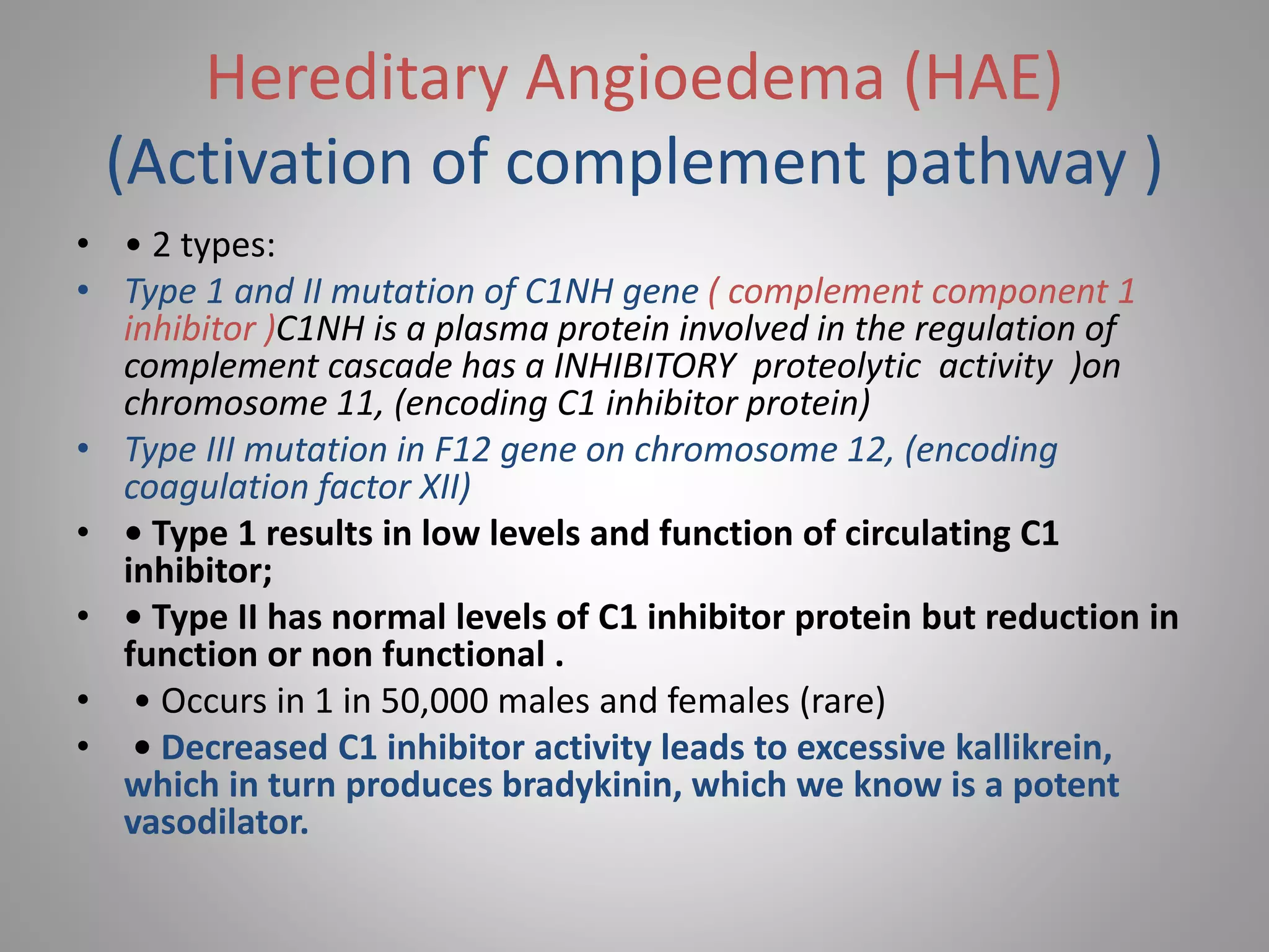 Allergic and Immunologic Diseases of Oral Cavity | PPTX