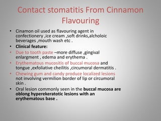 Allergic and Immunologic Diseases of Oral Cavity | PPTX