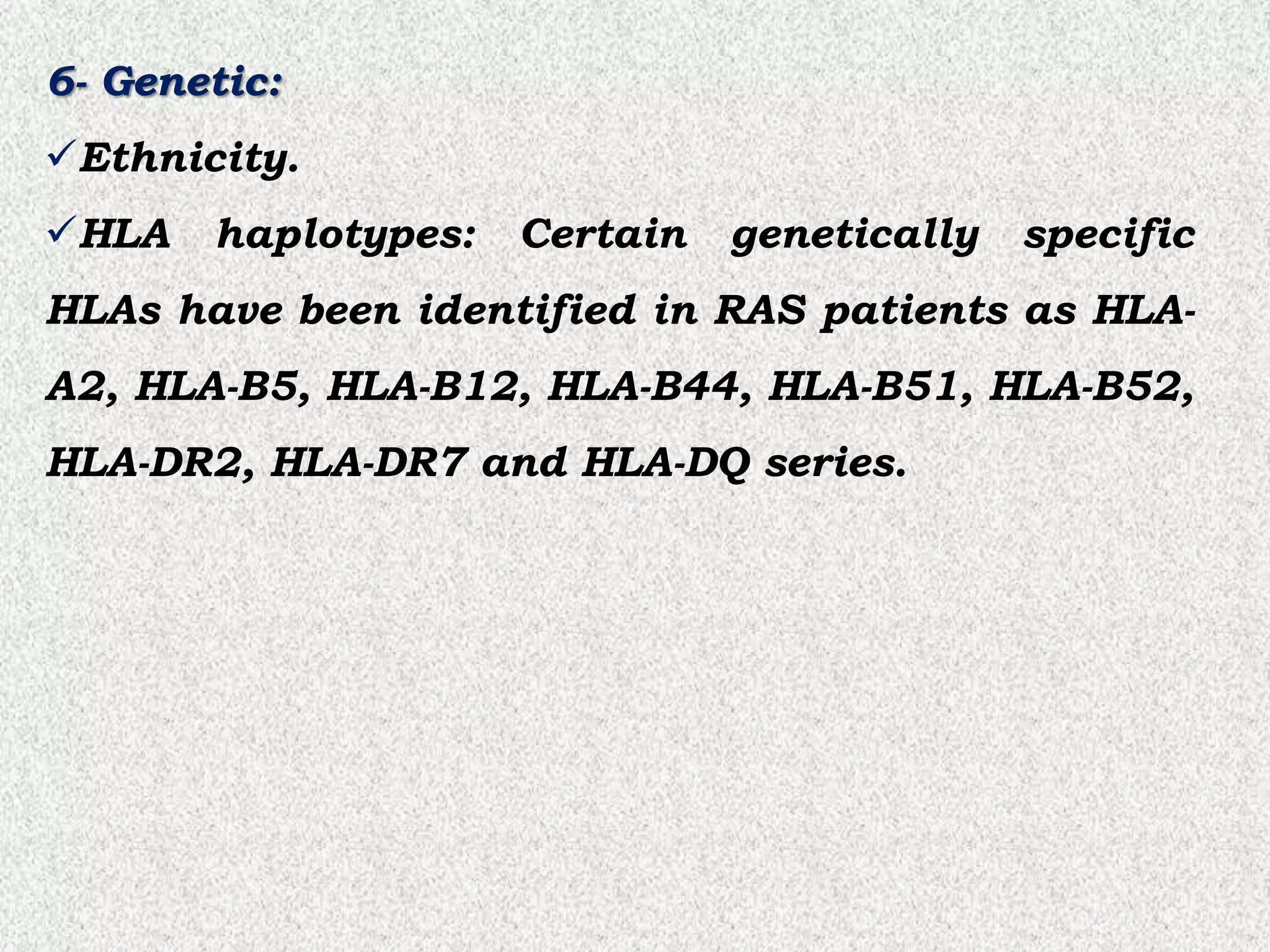 Recurrent aphthous ulcers (RAS).pptx