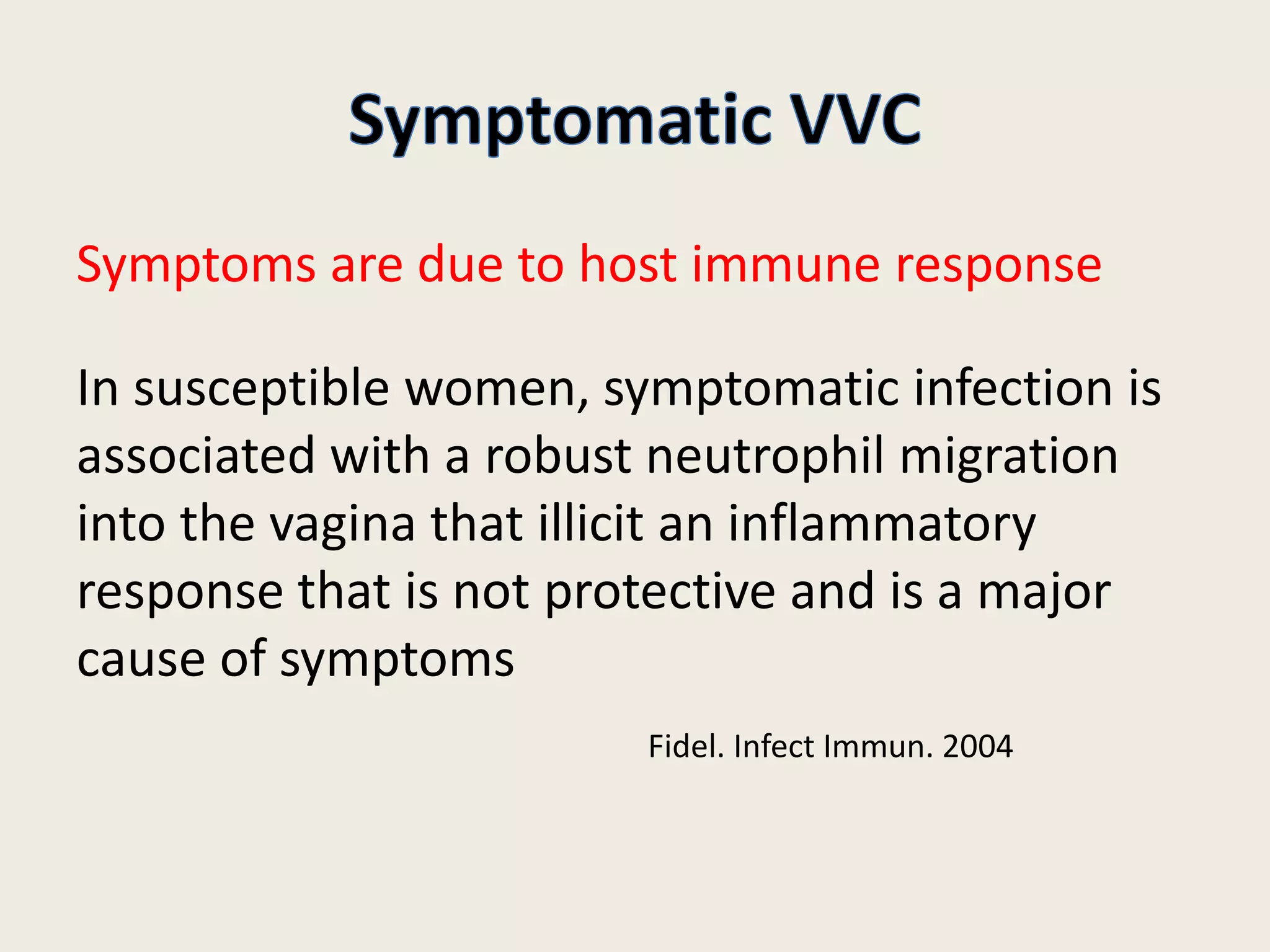 Scientific Sessions 2015: Recurrent BV and candidiasis | PPTX