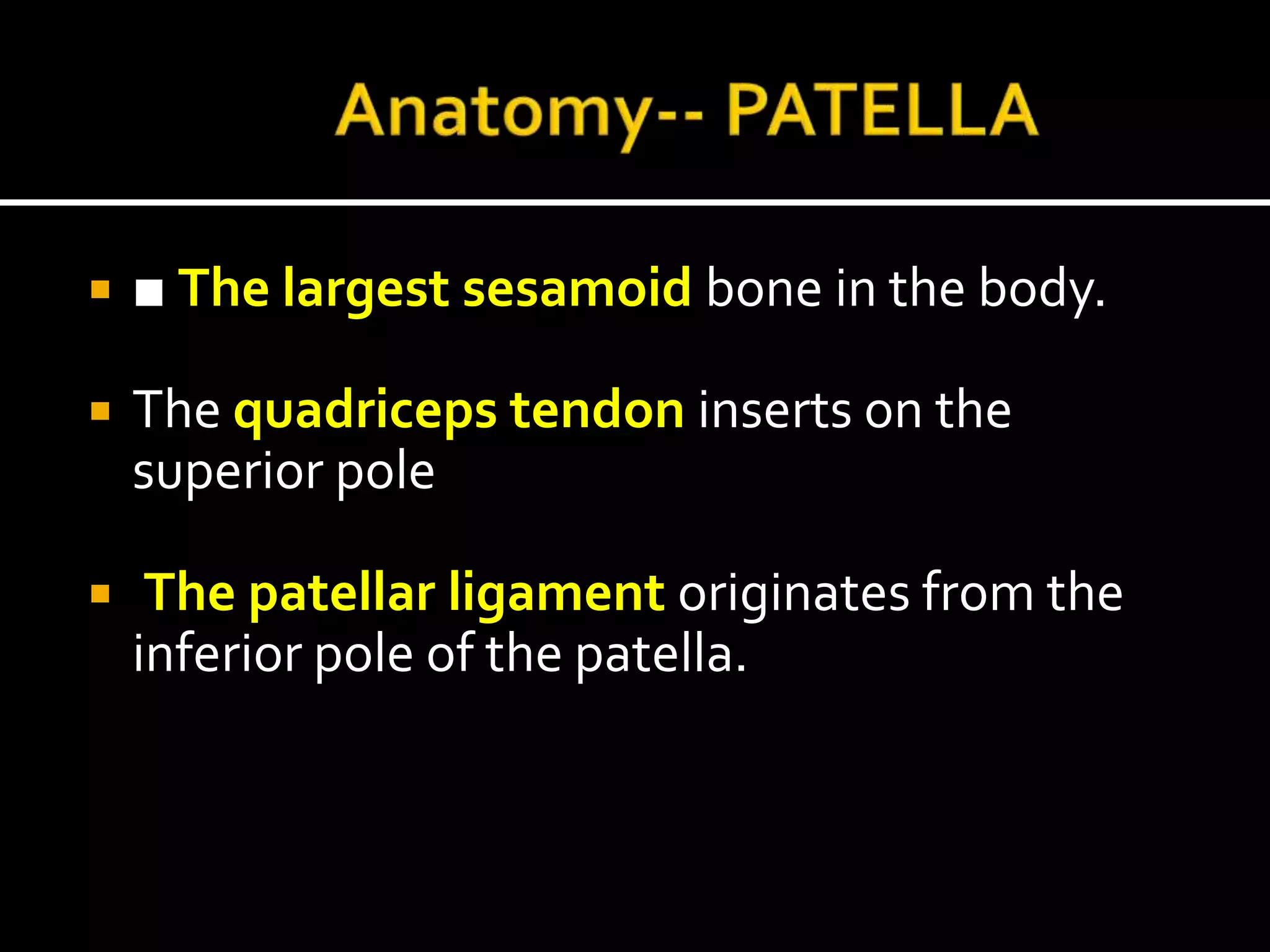 Recurrent dislocation of patella DR, MOHAMMED BASHEER | PPTX