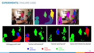 Recurrent Instance Segmentation with Linguistic Referring Expressions | PDF