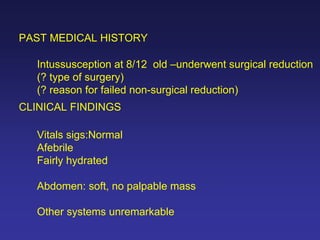 Recurrent Intussusception | PDF