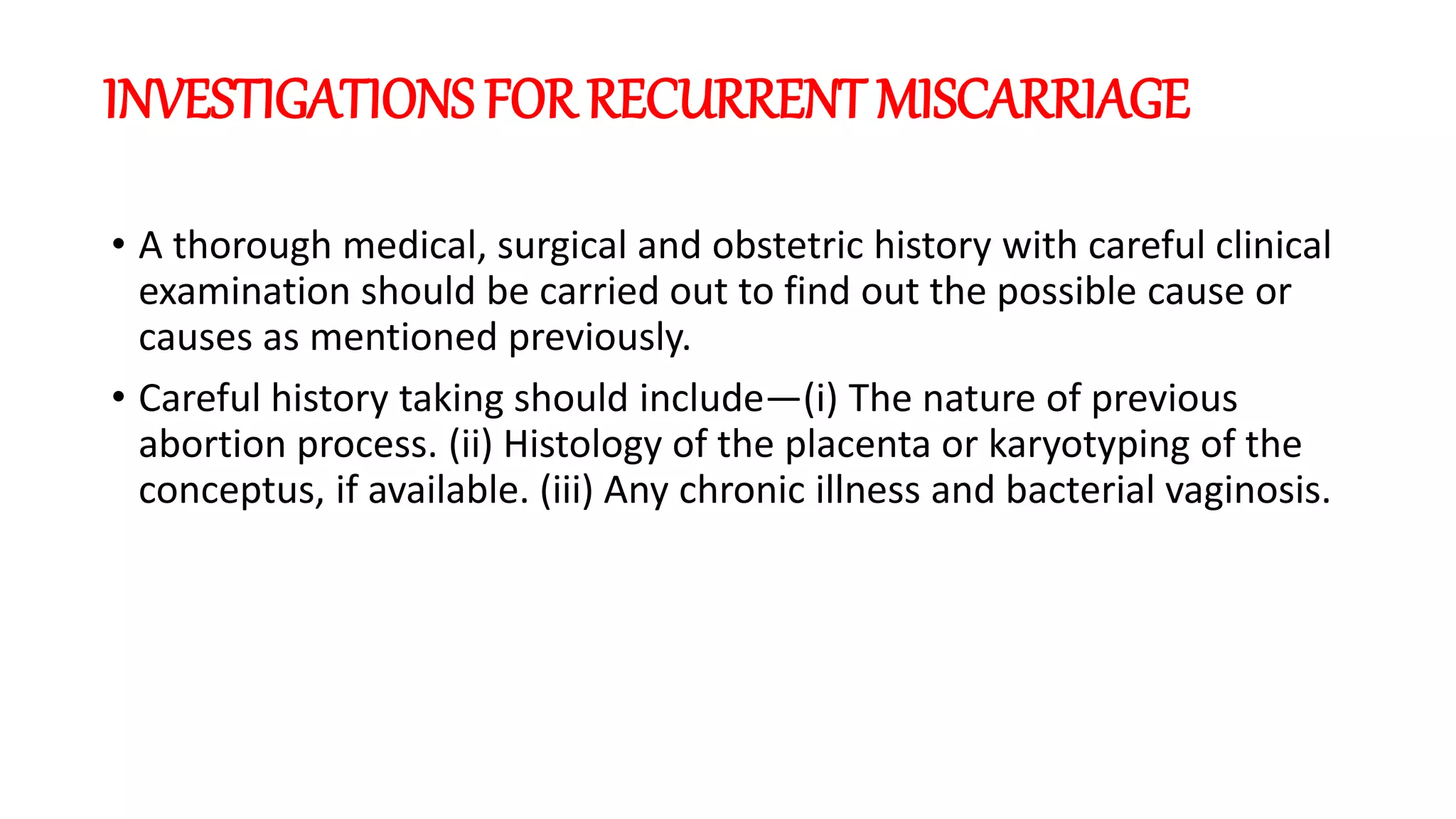 RECURRENT MISCARRIAGE.pptx