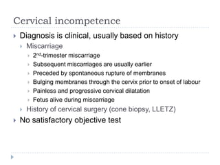 Recurrent miscarriage ppt gynae seminar | PPTX