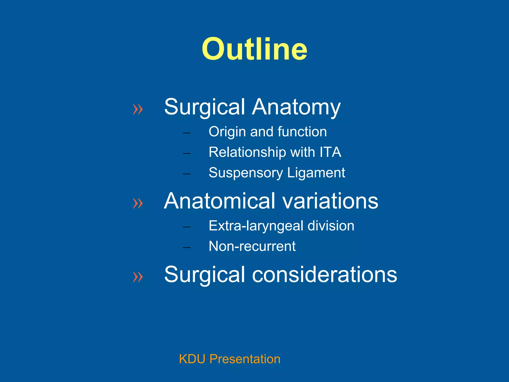 Recurrent Laryngeal Nerve and thyroid surgery | PDF