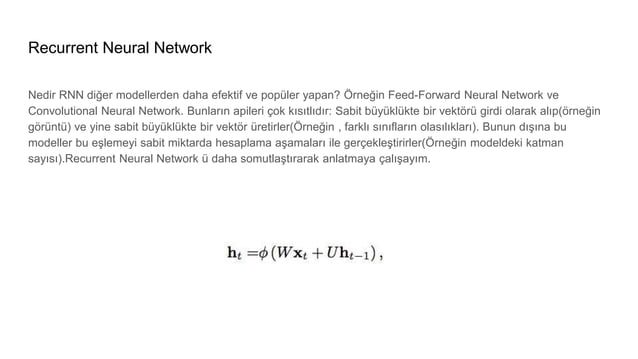 Recurrent neural network | PPTX
