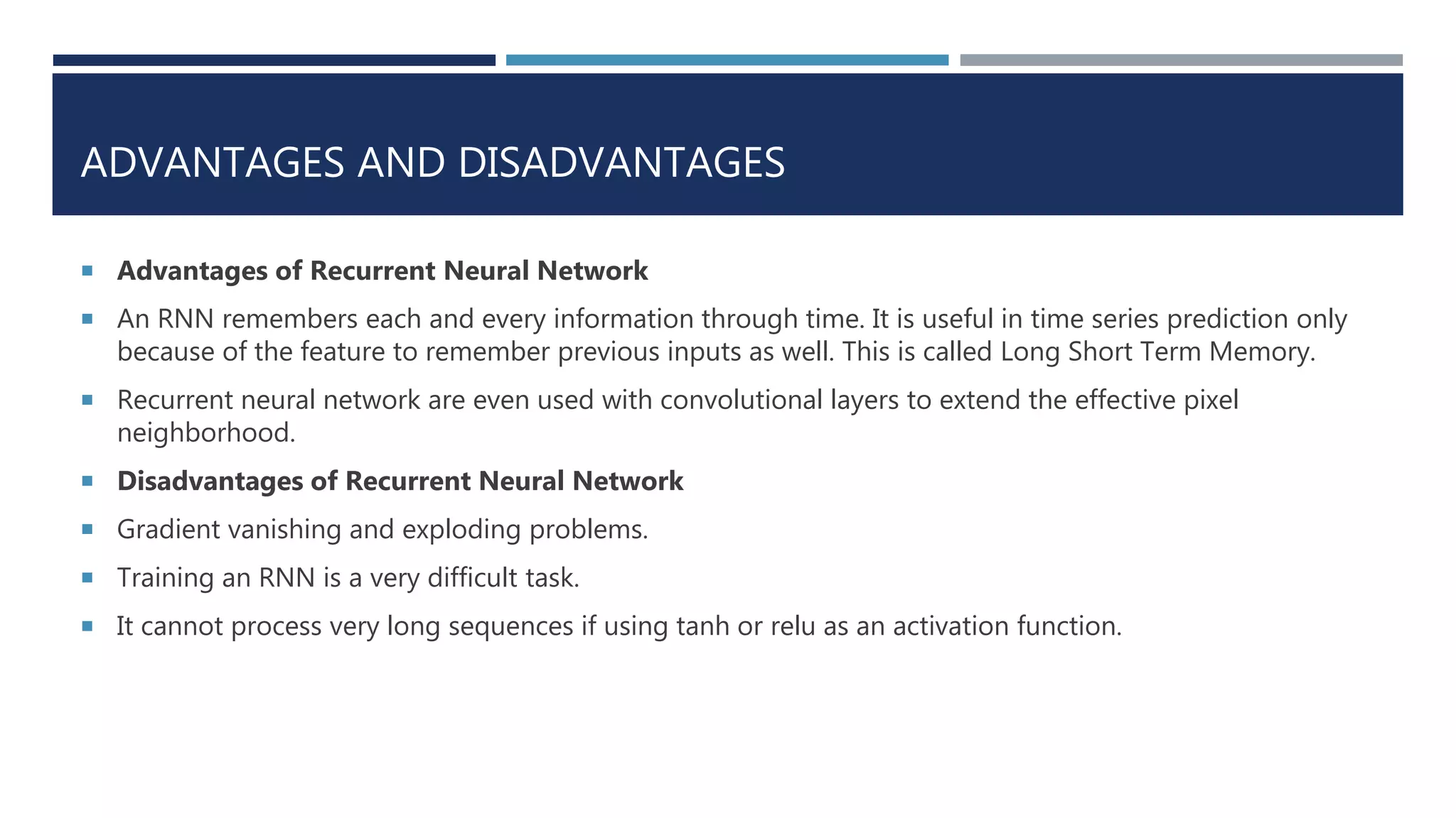 Recurrent Neural Network Pptx Computing Technology And Computing