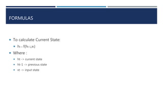 Recurrent neural network | PPTX