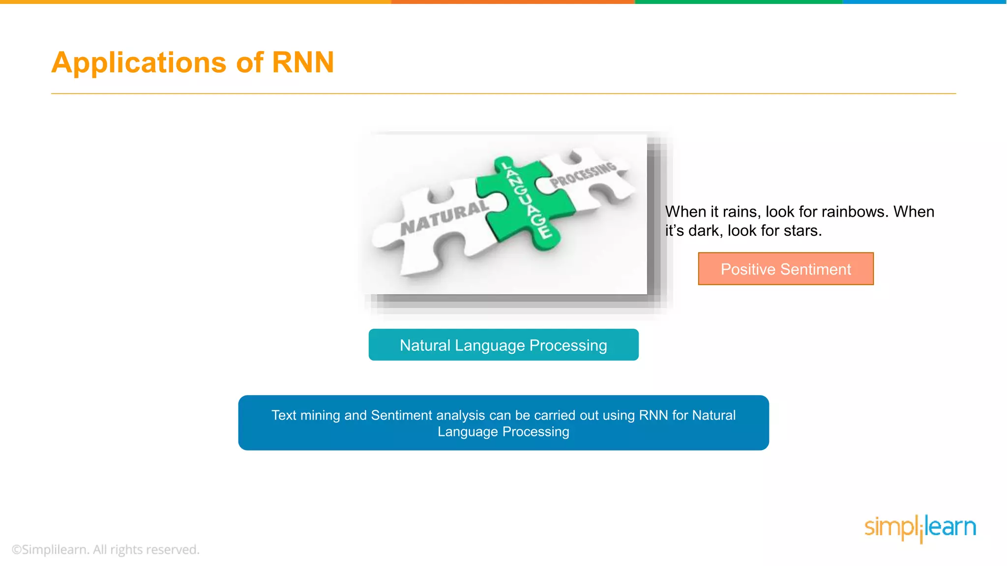 Recurrent Neural Network Rnn Rnn Lstm Tutorial Deep Learning Course Simplilearn Ppt