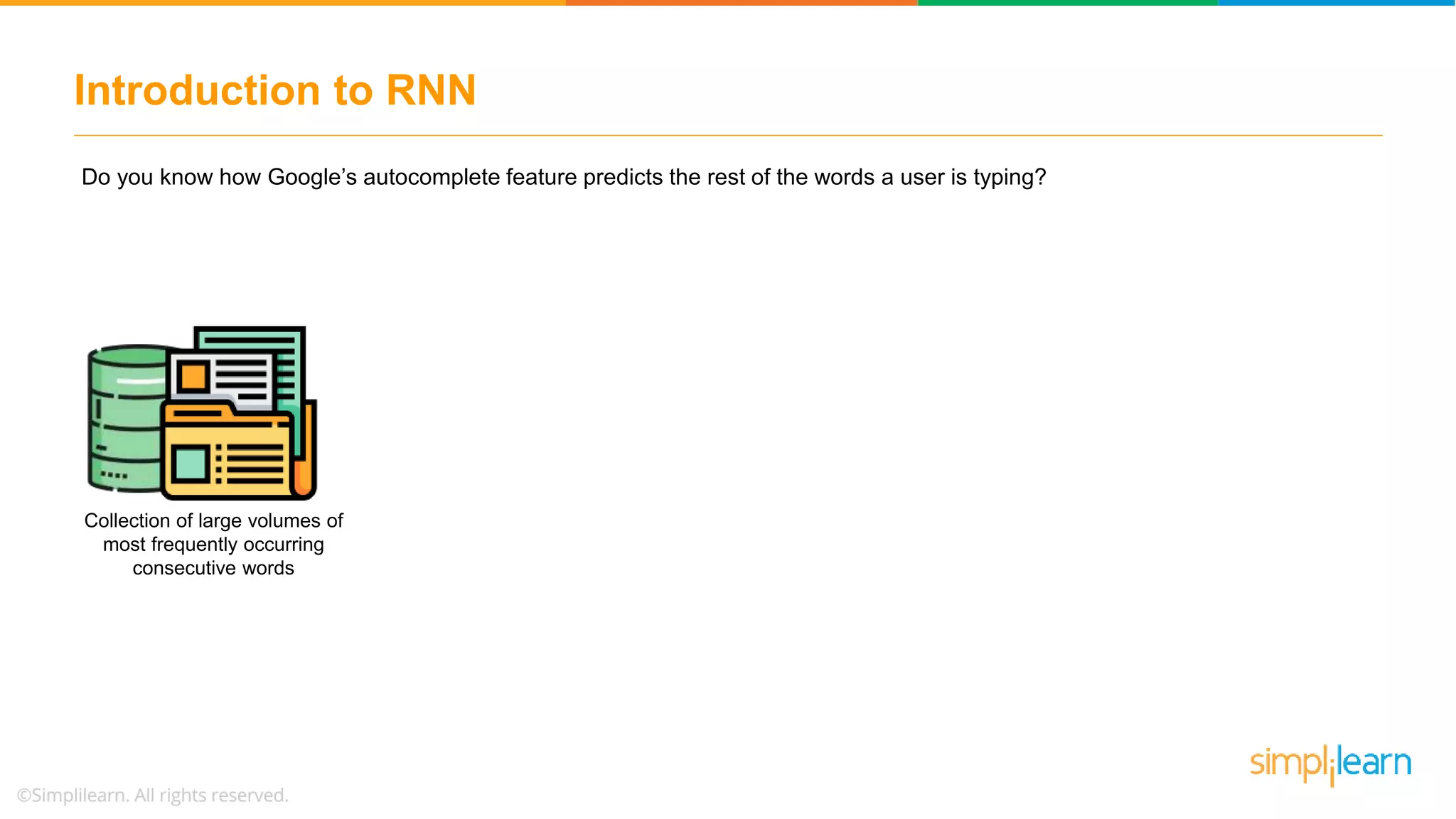Recurrent Neural Network Rnn Rnn Lstm Tutorial Deep Learning Course Simplilearn Ppt